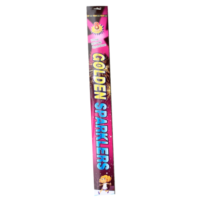 Sparklers – #28 Gold 72cm, 8/sleeve – St. Thomas Kinsmen Fireworks Sale